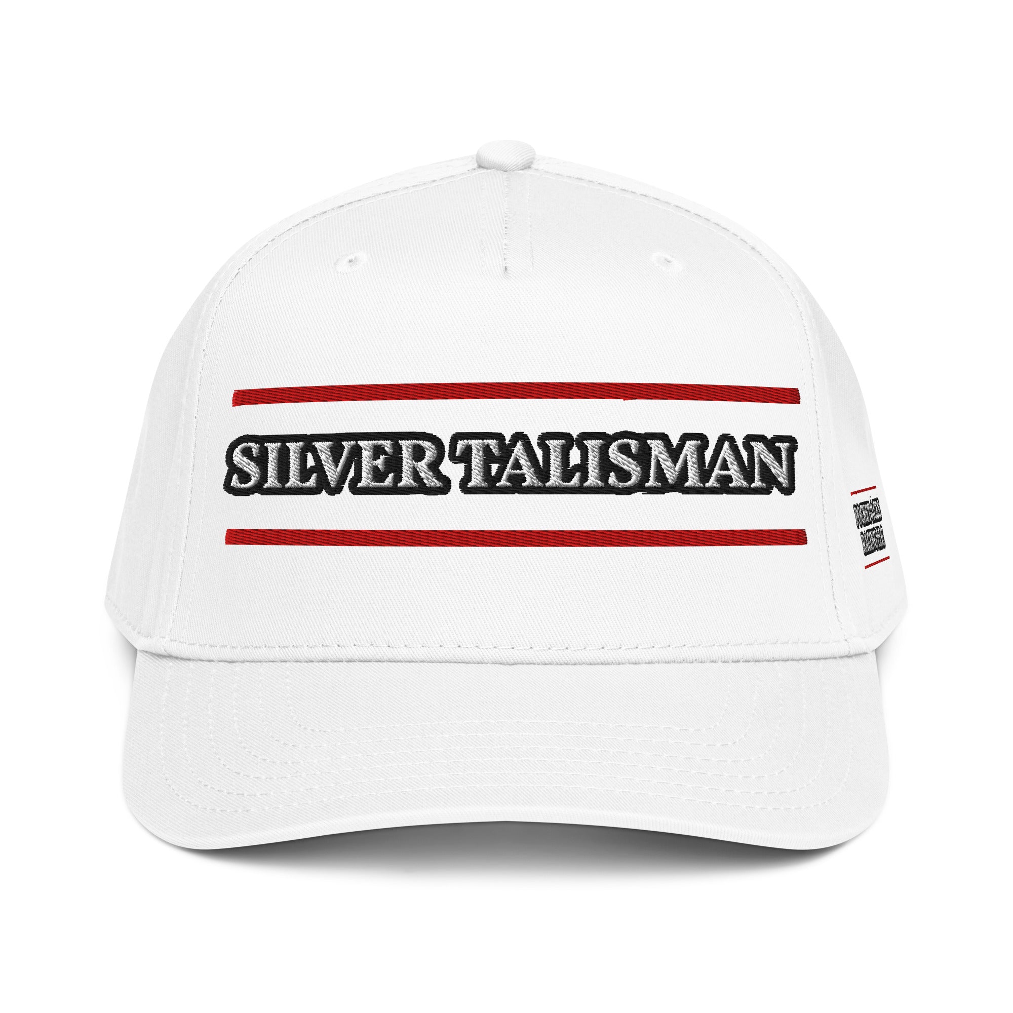 Stable Selections 5 panel cap - Silver Talisman – Wear The Winner's ...