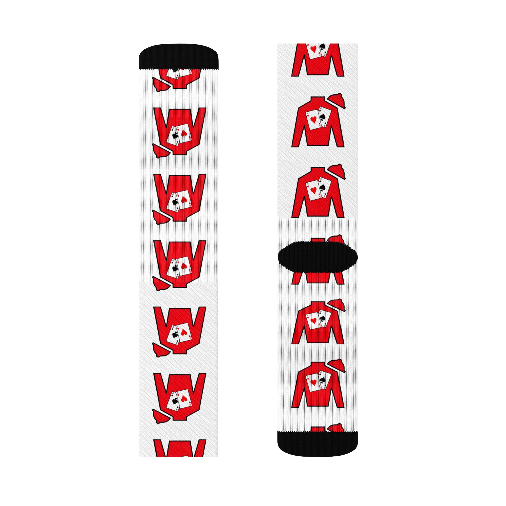 Crew socks - Vertical silks – Wear The Winner's Circle! - Pocket Aces ...