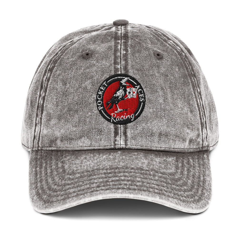 Vintage Cotton Twill Cap - Rook logo – Wear The Winner's Circle ...